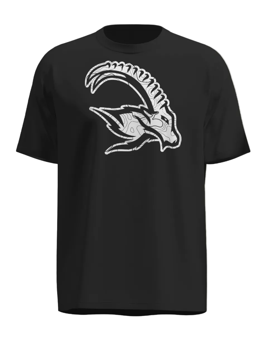 IBEX - White Topo Tee - Black – EVOLUTION OUTDOORS